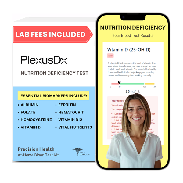 Nutrition Deficiency Blood Test | 7 Biomarkers – PlexusDx